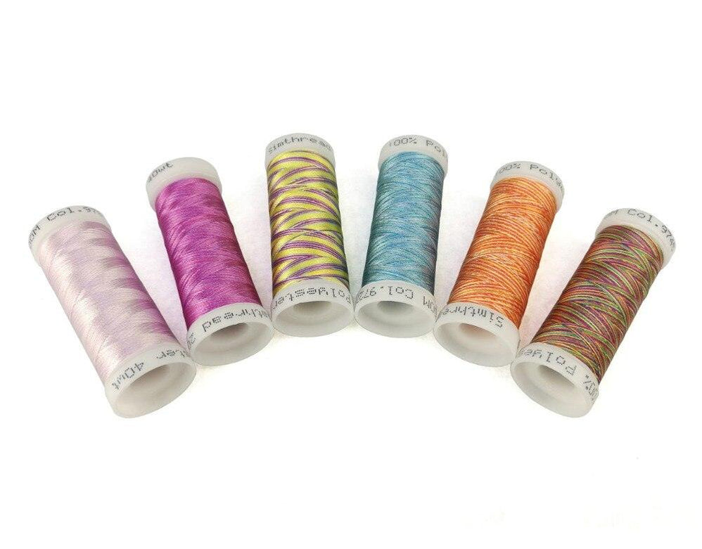 Variegated Colors — Simthread - High Quality Machine Embroidery Thread ...